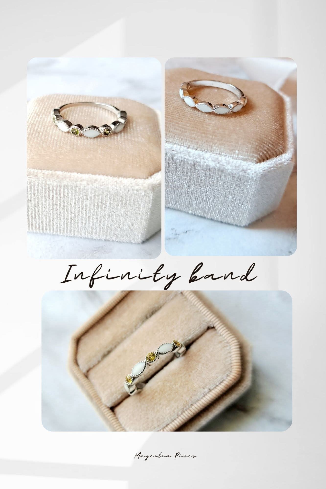 Infinity Ring Bands – Magnolia Pines